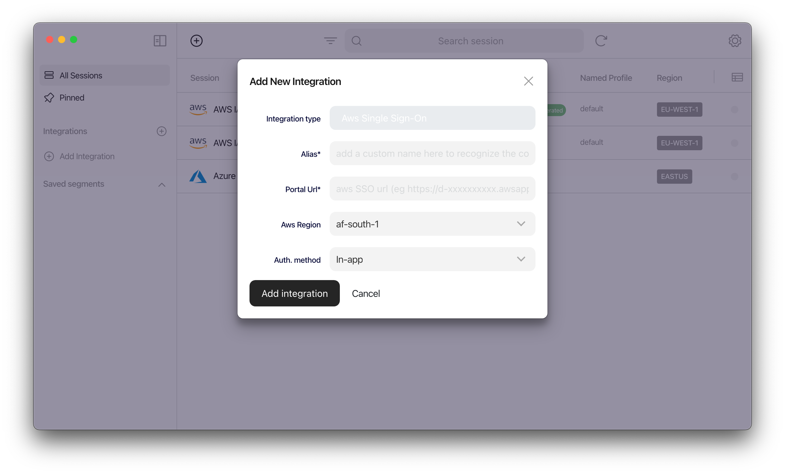 Configure AWS Single Sign-On integration - Leapp - Docs